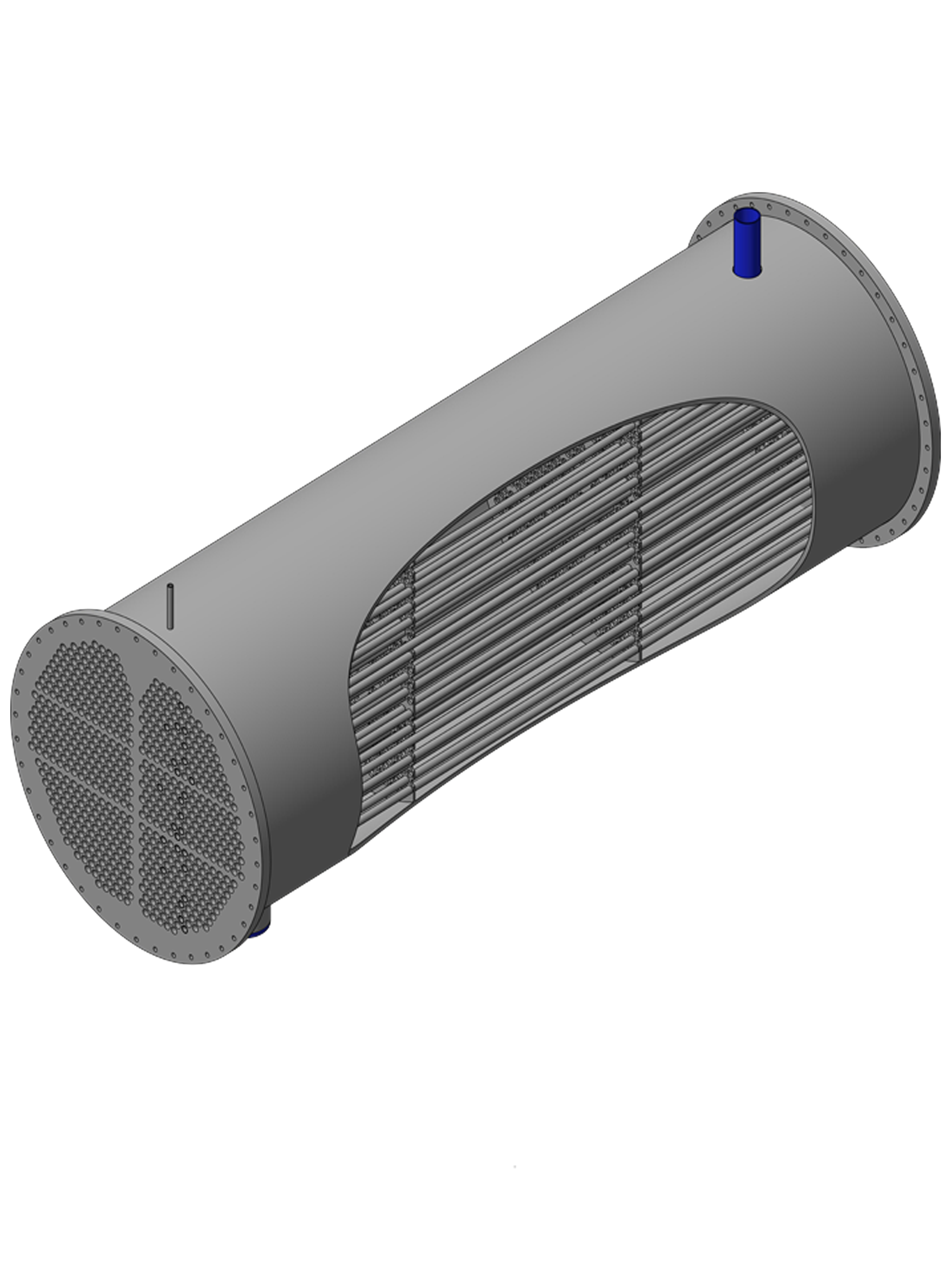 Shell and tube heat exchanger | shell and tube chiller | MEE plant